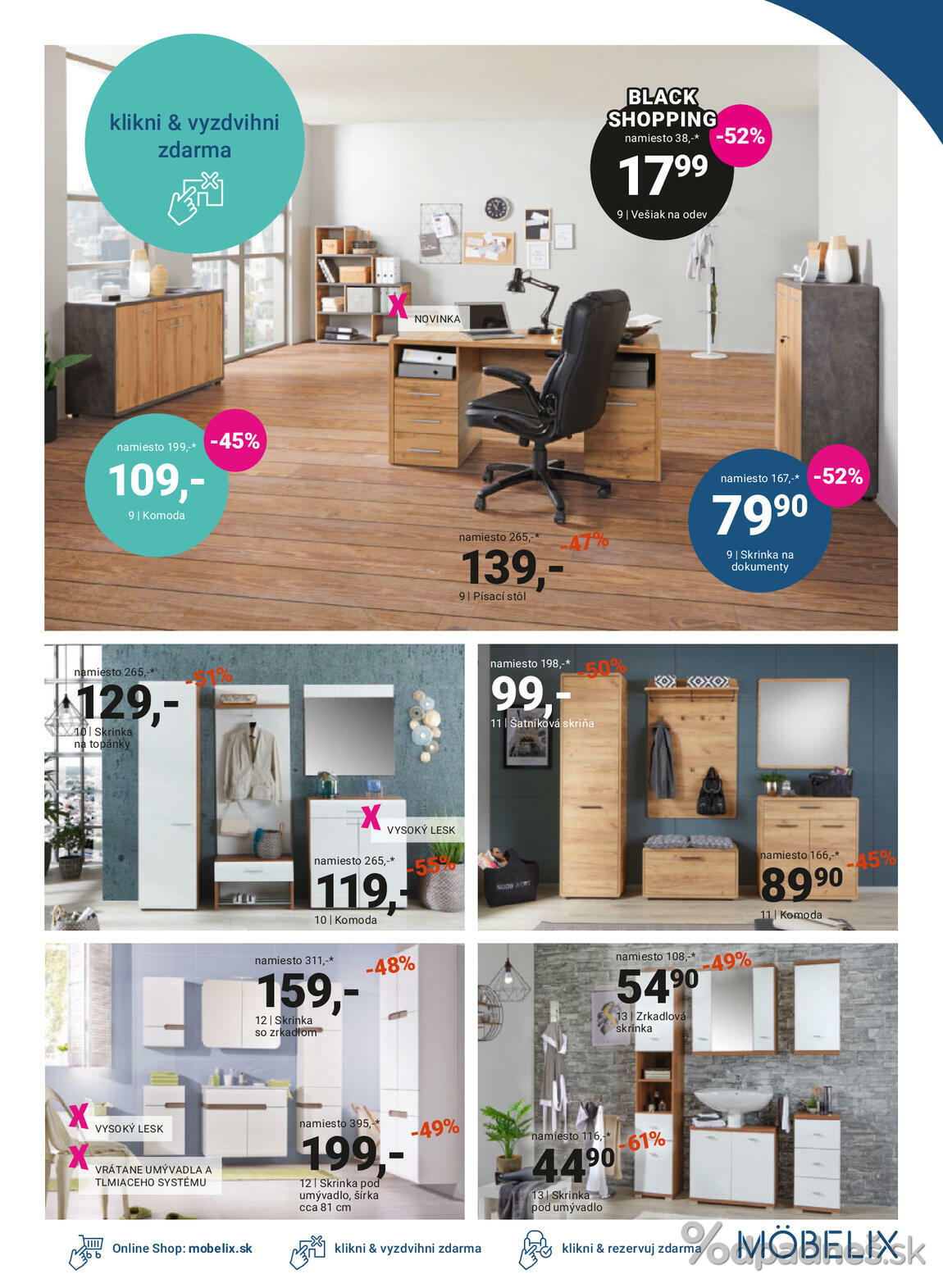 Mobelix leták platný do 6.12.2020 | Letákovo.sk